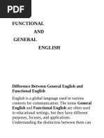 Functional English | PDF