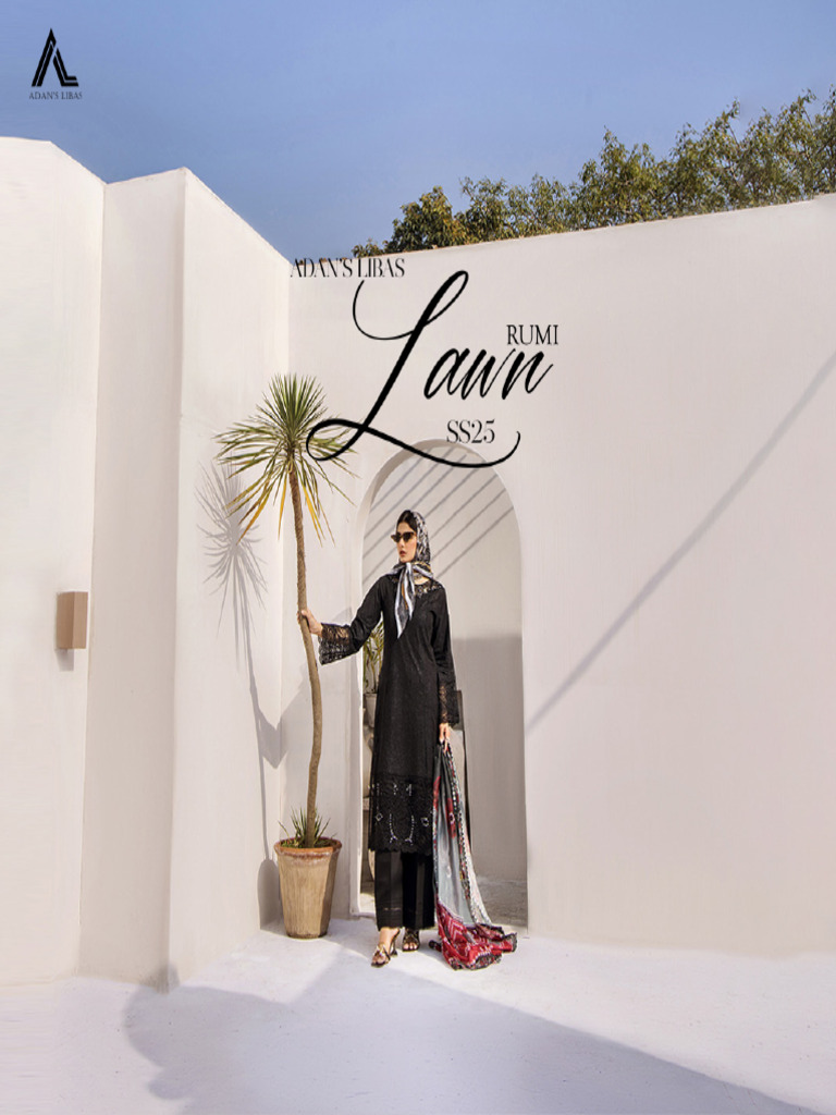 Adan's Libas Lawn Rumi 2025 | PDF