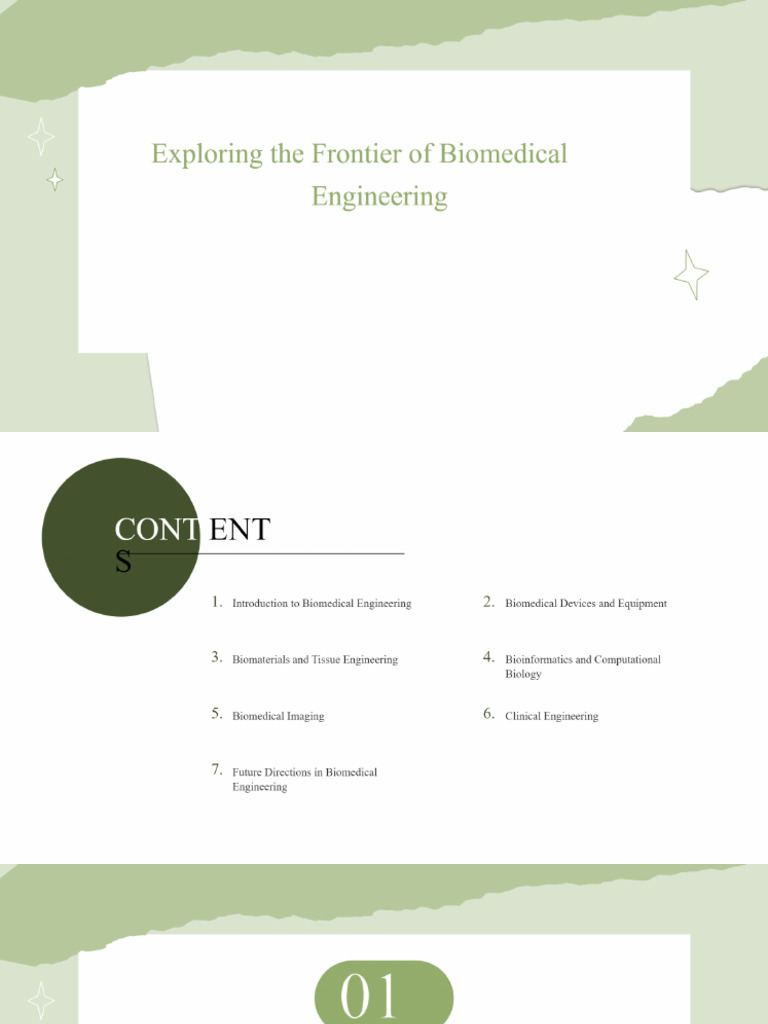 Exploring The Frontier of Biomedical Engineering | PDF
