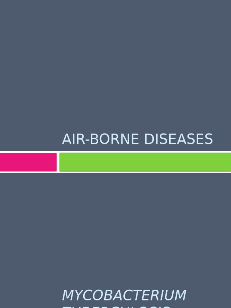 Air Borne Diseases | PDF | Influenza | Influenza A Virus