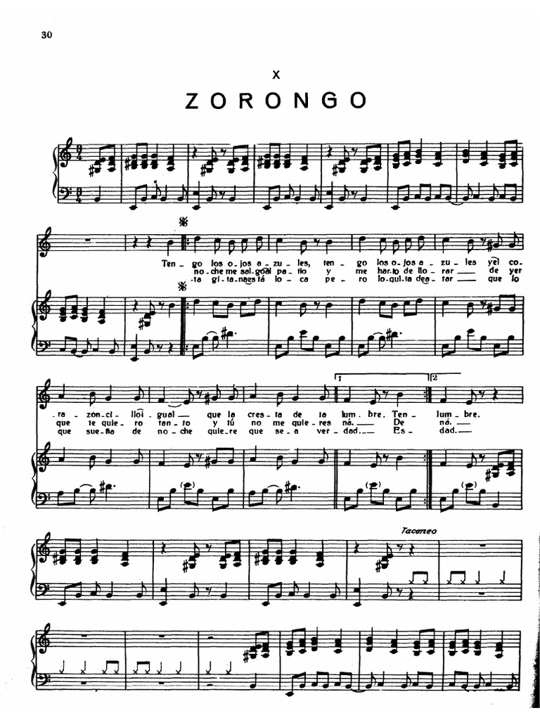 Lorca - Zorongo | PDF