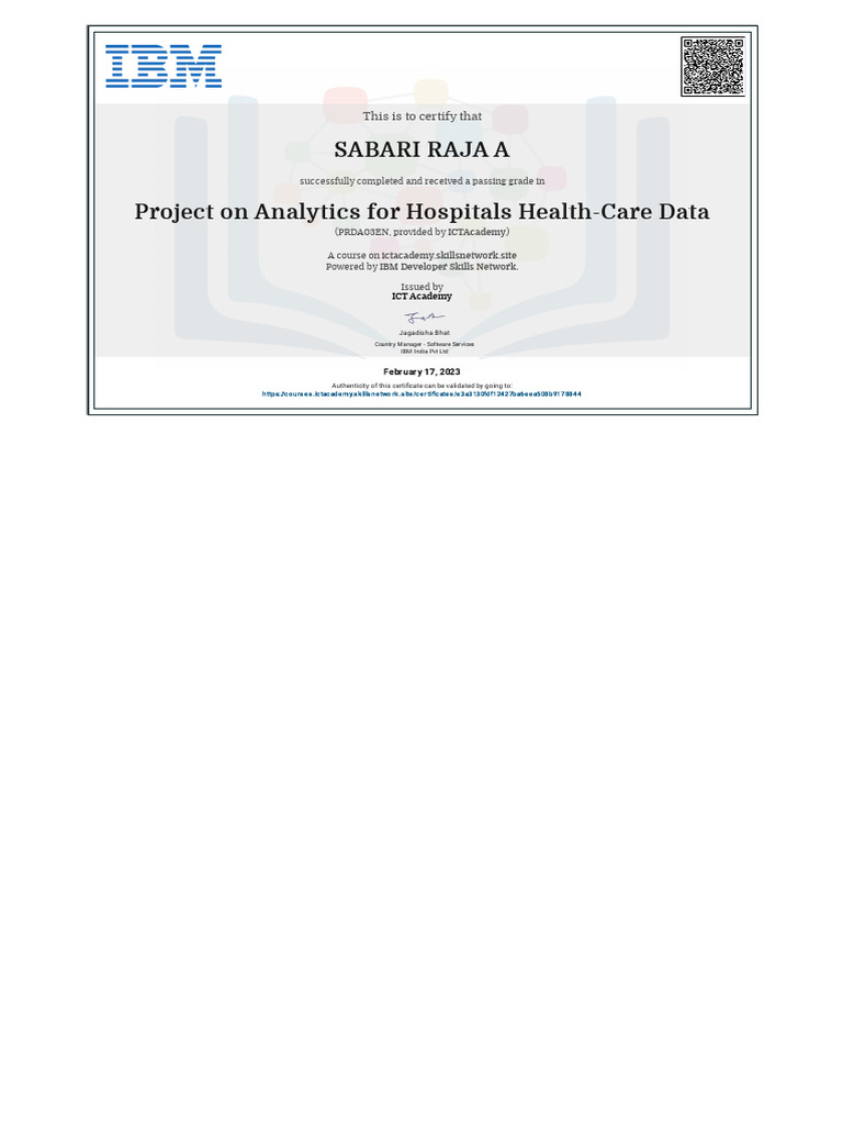 ICTAcademy PRDA03EN Certificate _ ICT Academy (2) | PDF