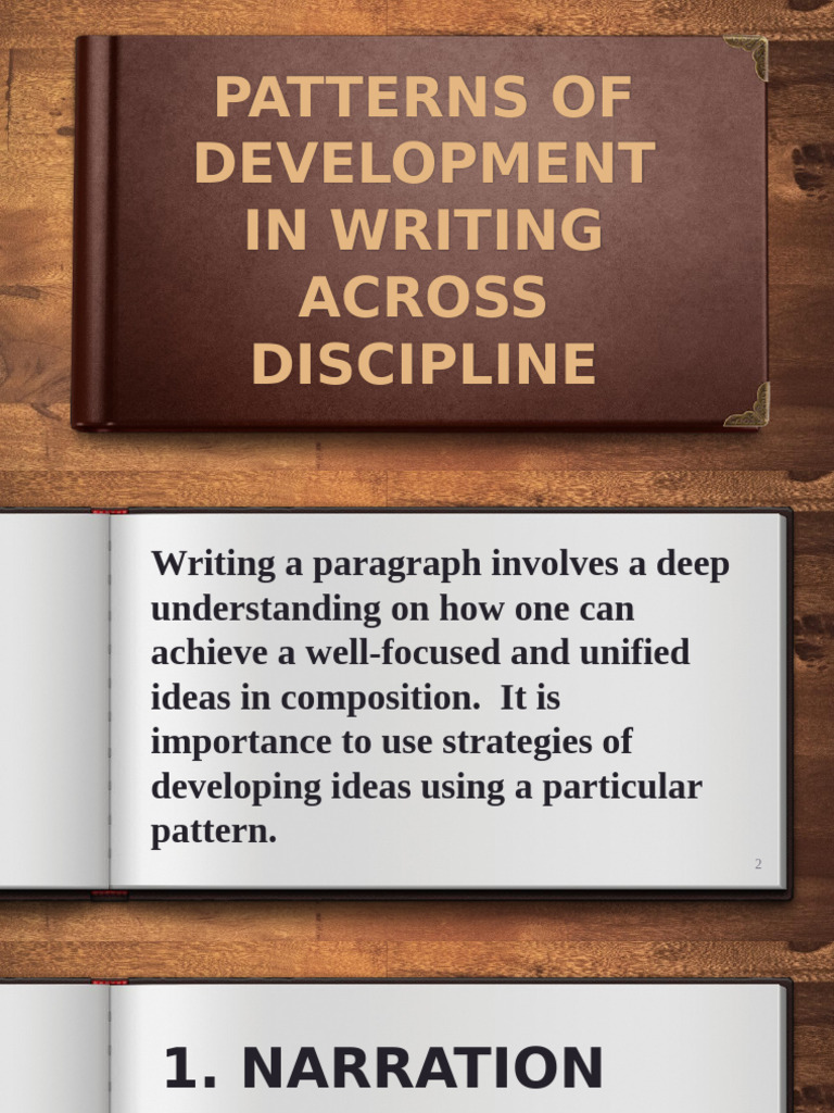 Patterns of Development in Writing Across Discipline - PART I | PDF | Definition | Human ...