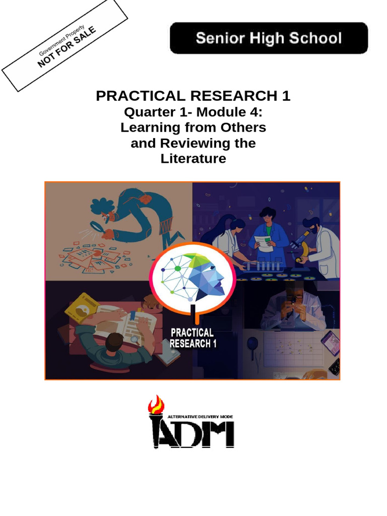 Practical Research 1 Module 4 STUDENT | PDF | Citation | Informed Consent
