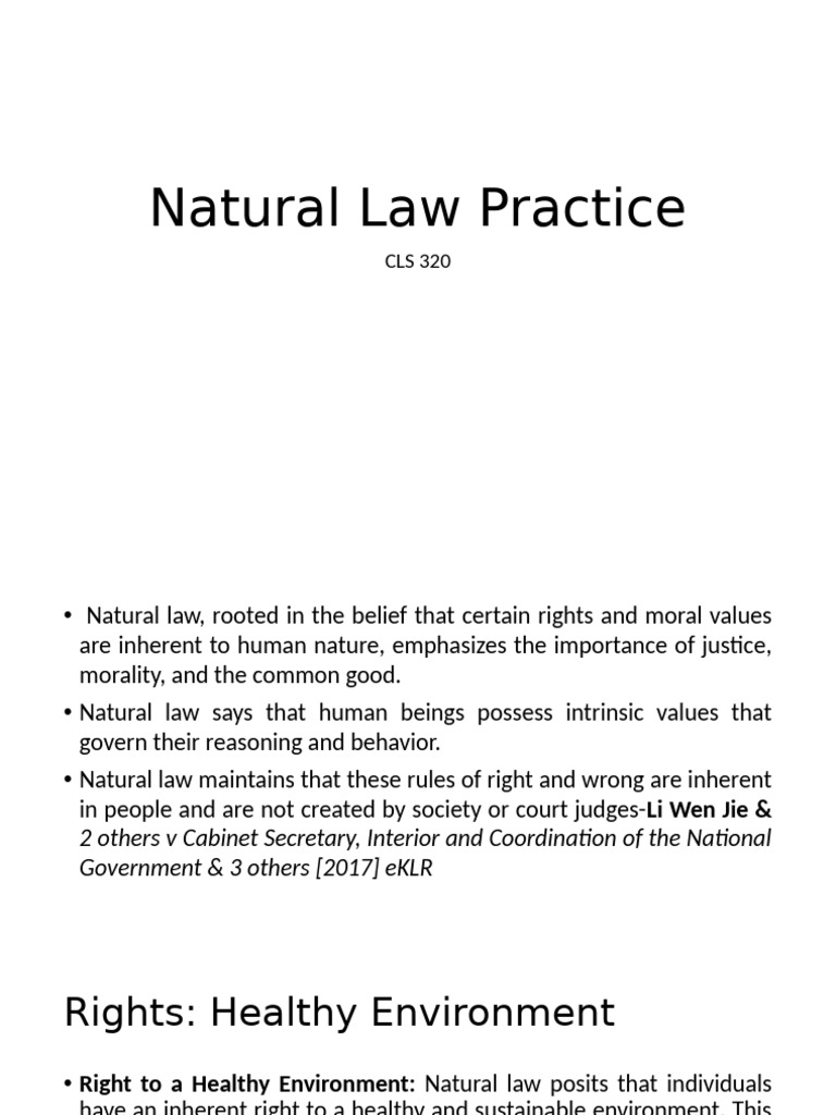 Natural Law Practice-Jurisprudence | PDF | Justice | Crime & Violence