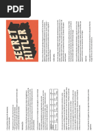 Secret Hitler Regras e Print and Play em Por 58413 PDF | PDF | Fascismo ...