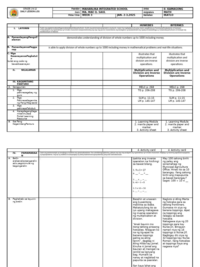 Q3-MATH-WEEK-3 | PDF