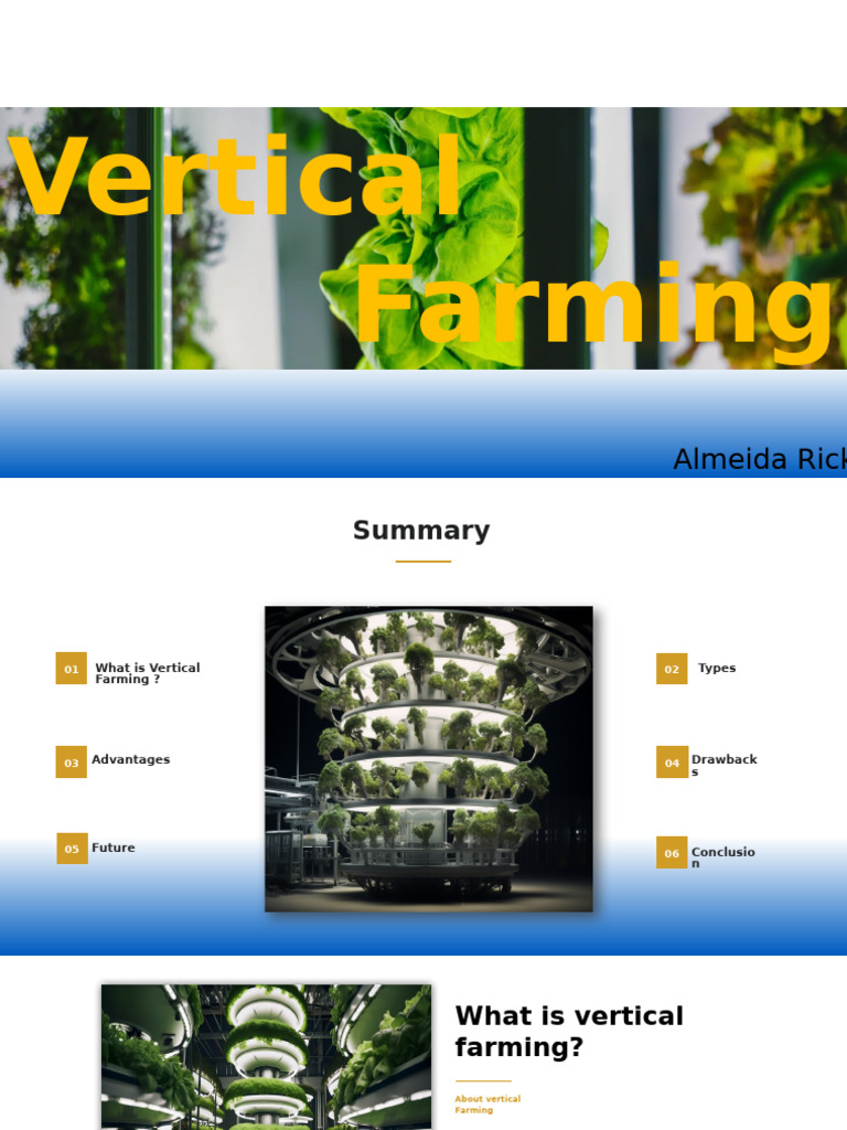 Vertical Farming: Types, Pros & Cons | PDF