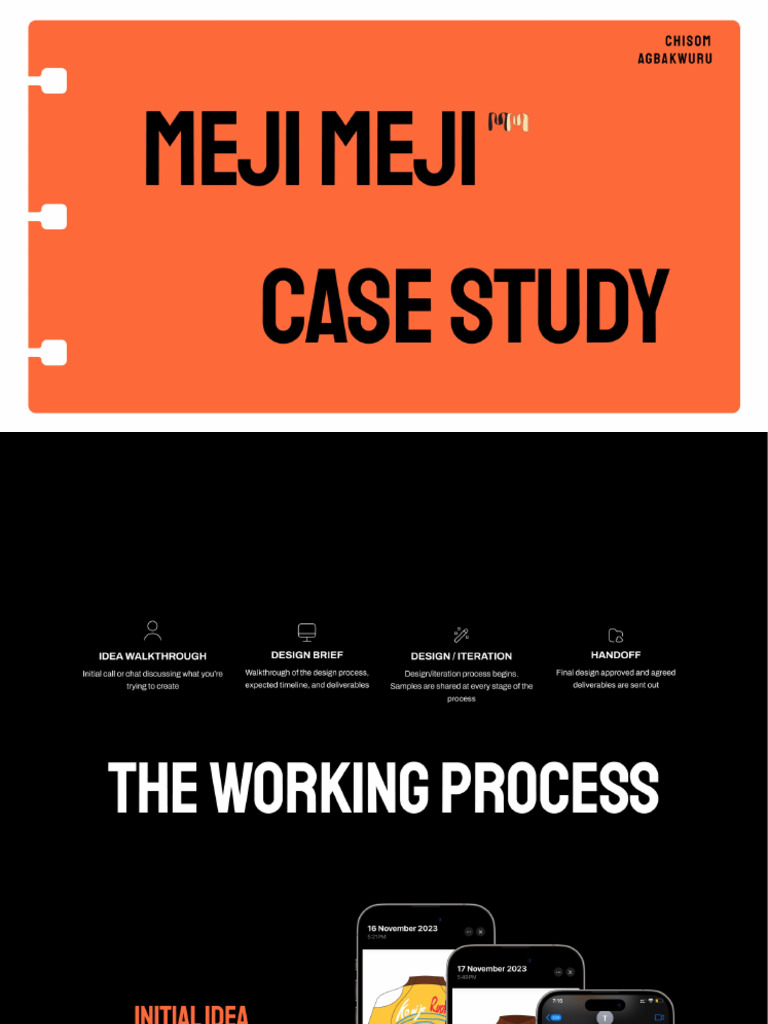 Meji Meji Case Study | PDF