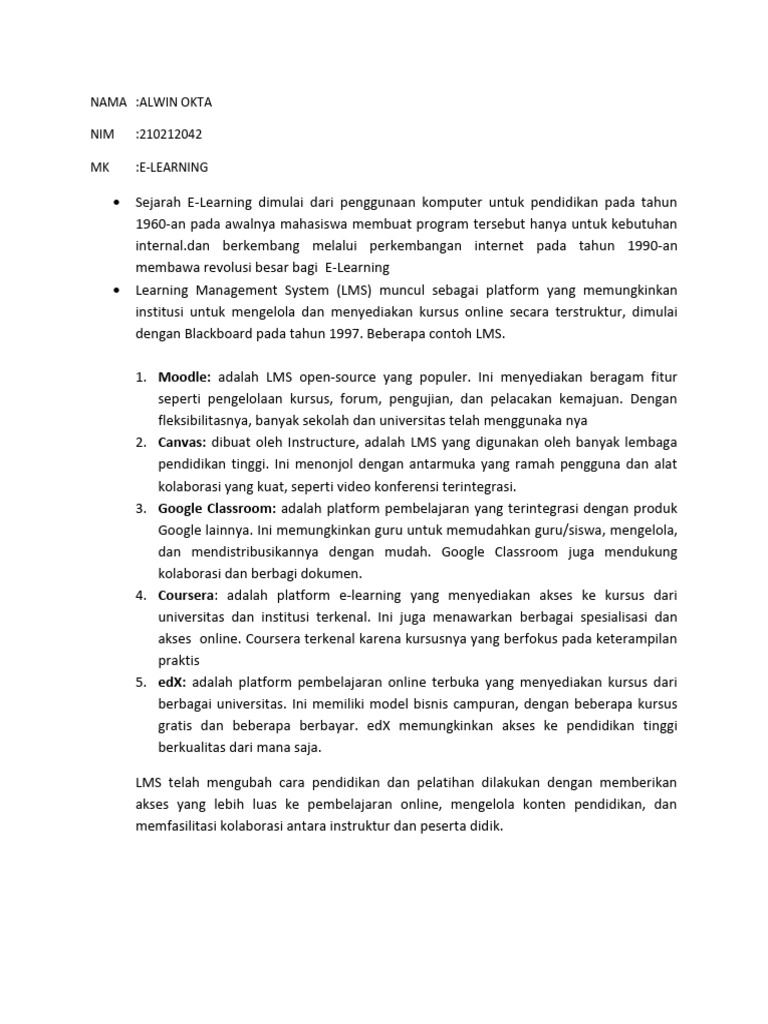 alwin okta_210212042 e_learning | PDF