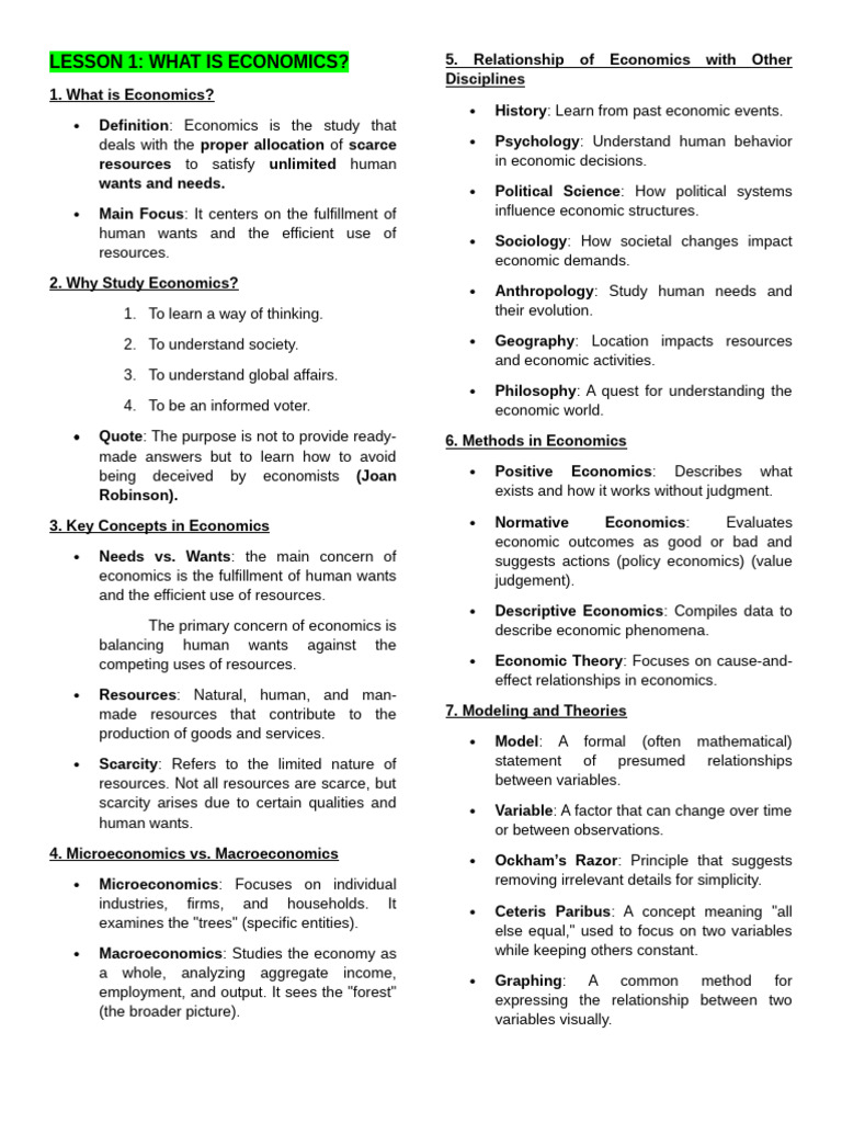 Basic Macroeconomics Reviewer | PDF | Consumer Price Index | Inflation