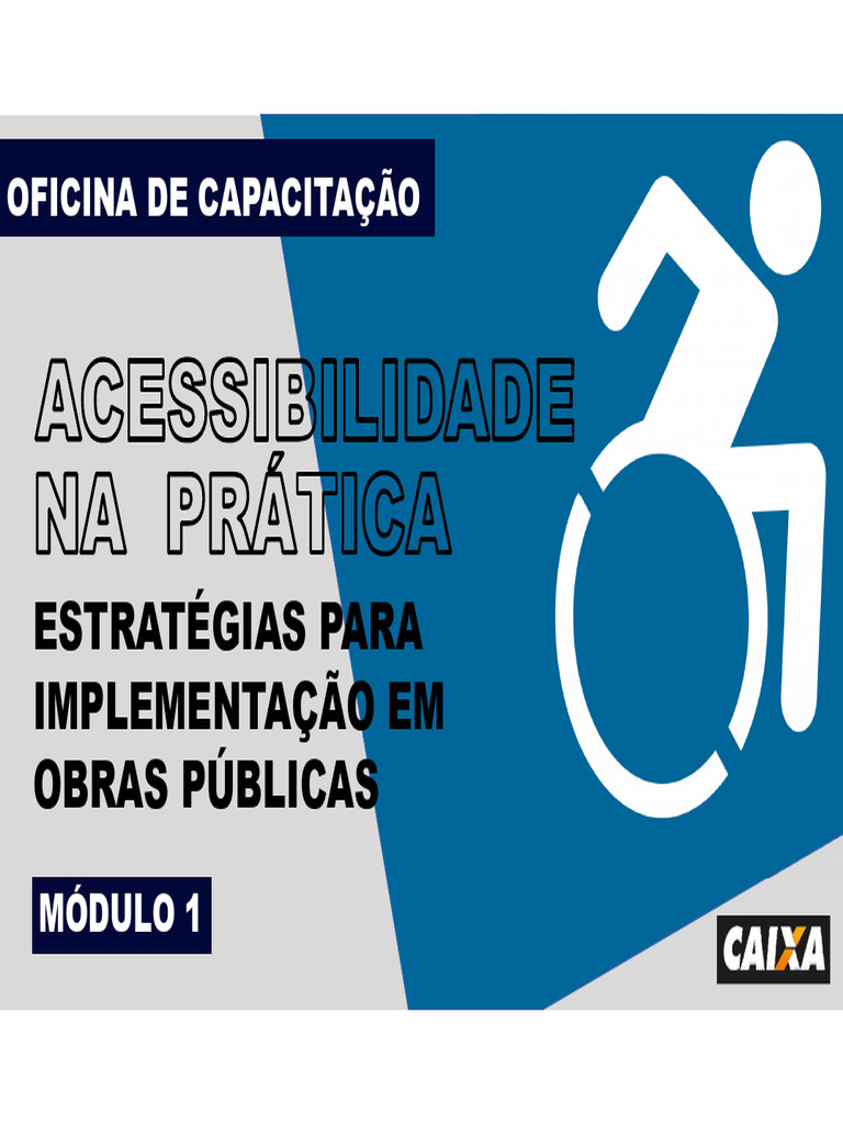 CPP ACESSIBILIDADE MODULO 1 Rev07 | PDF | Acessibilidade