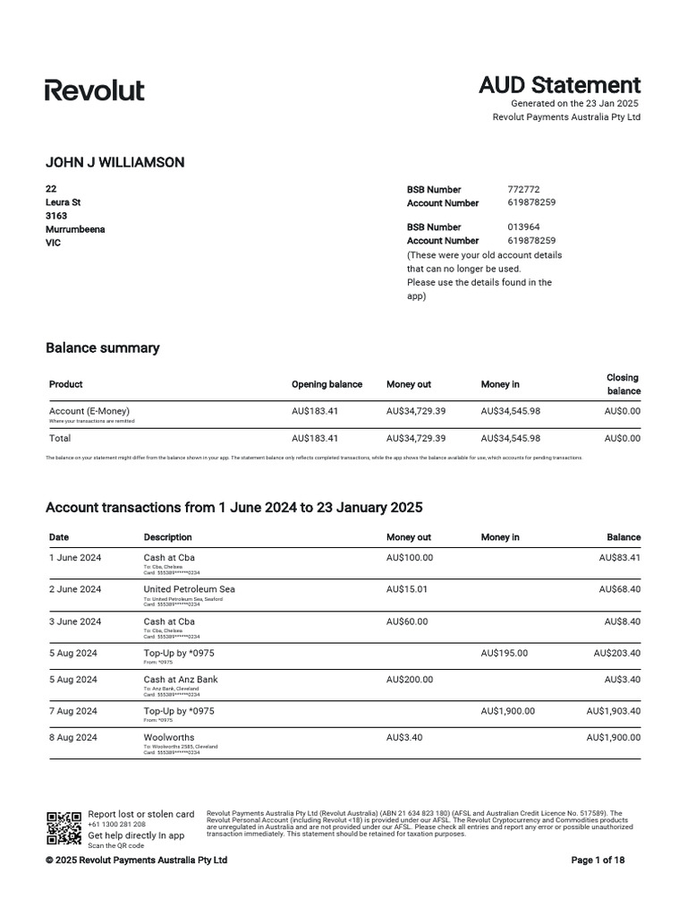 Revolut - John Williamson - account-statement_2024-06-01_2025-01-23_en ...