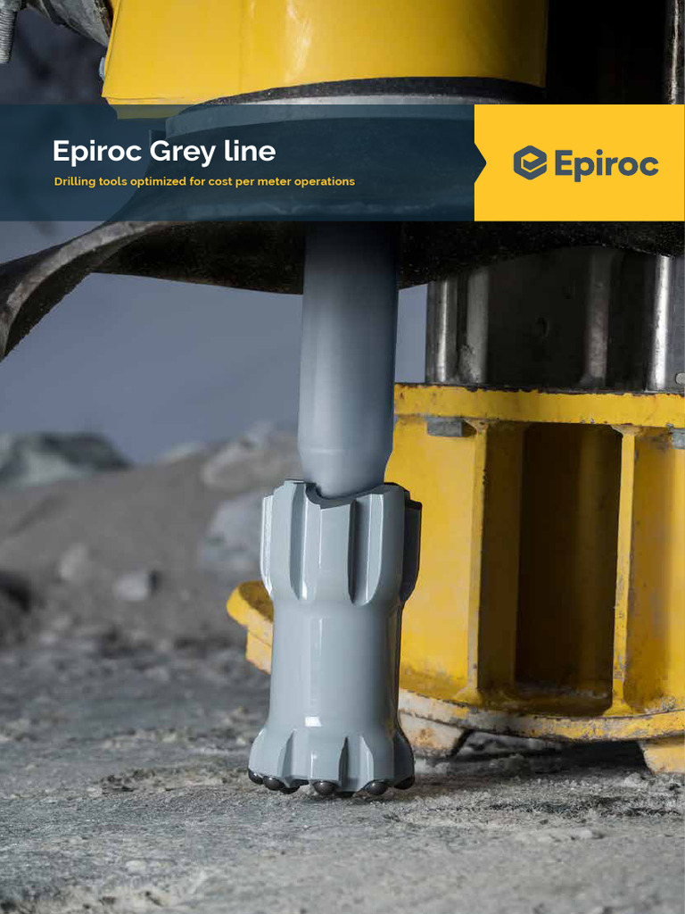 Epiroc Grey Line Drill Strings Sales Brochure | PDF | Drill ...