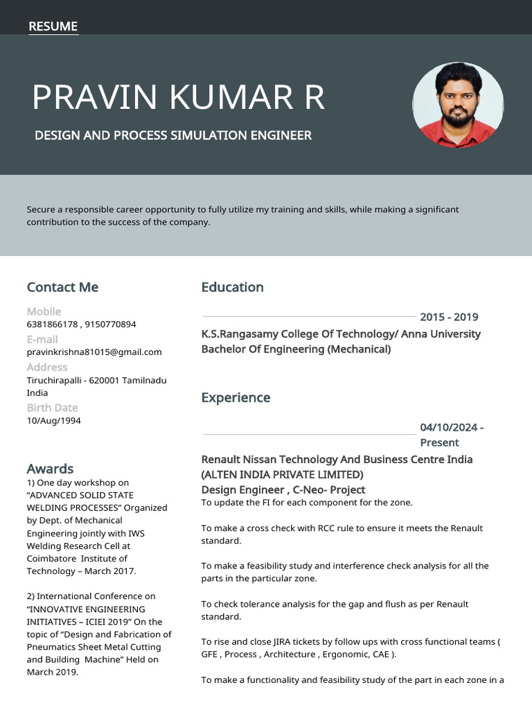 Pravin Design Simulation - 1736248285 | PDF | Simulation | Engineering