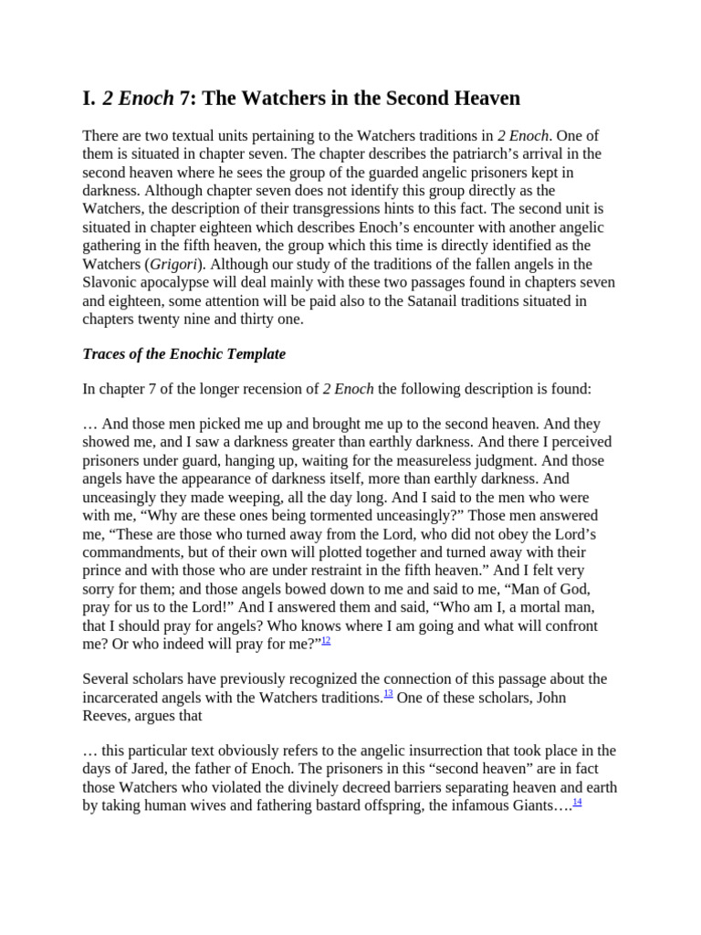 The Watchers of Satanail 2 | PDF | Watcher (Angel) | Religious Belief ...