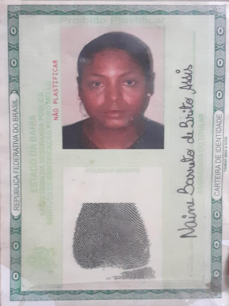 RG e CPF Cônjuge | PDF