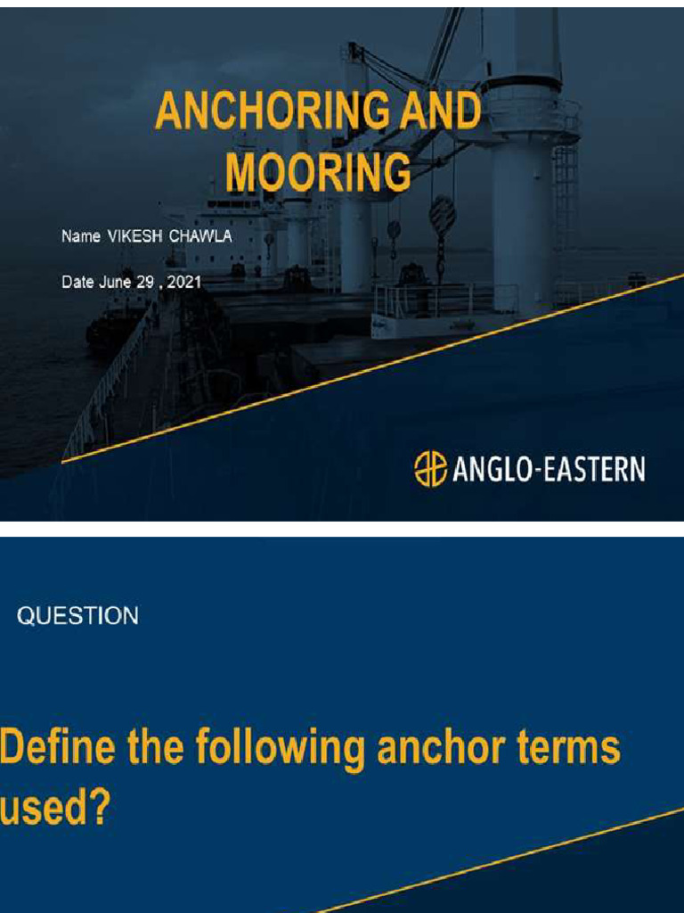 Anchoring Pdf