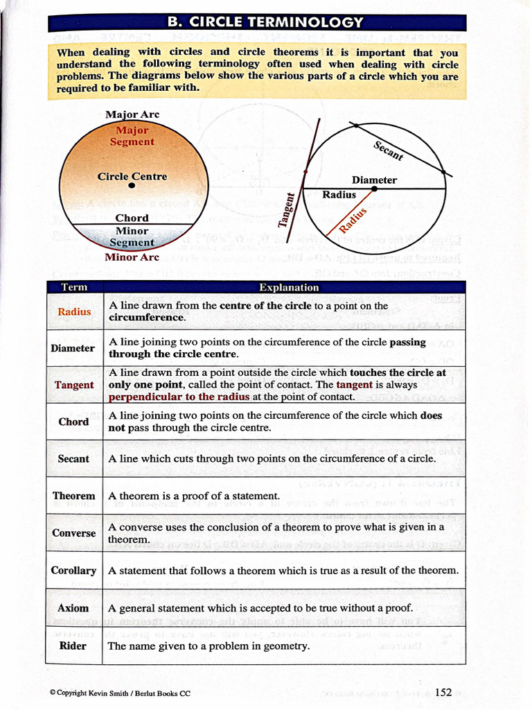 Circle Geometry | PDF