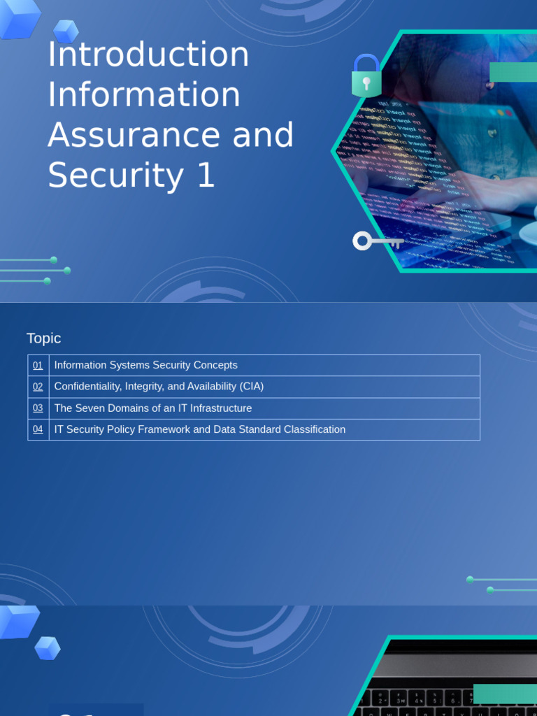 Introduction Information Assurance And Security 1 Pdf Information Security Security