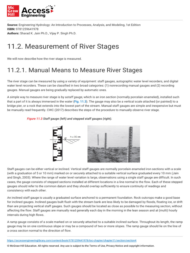 Measurement of River Stages | PDF | Radar | Pressure