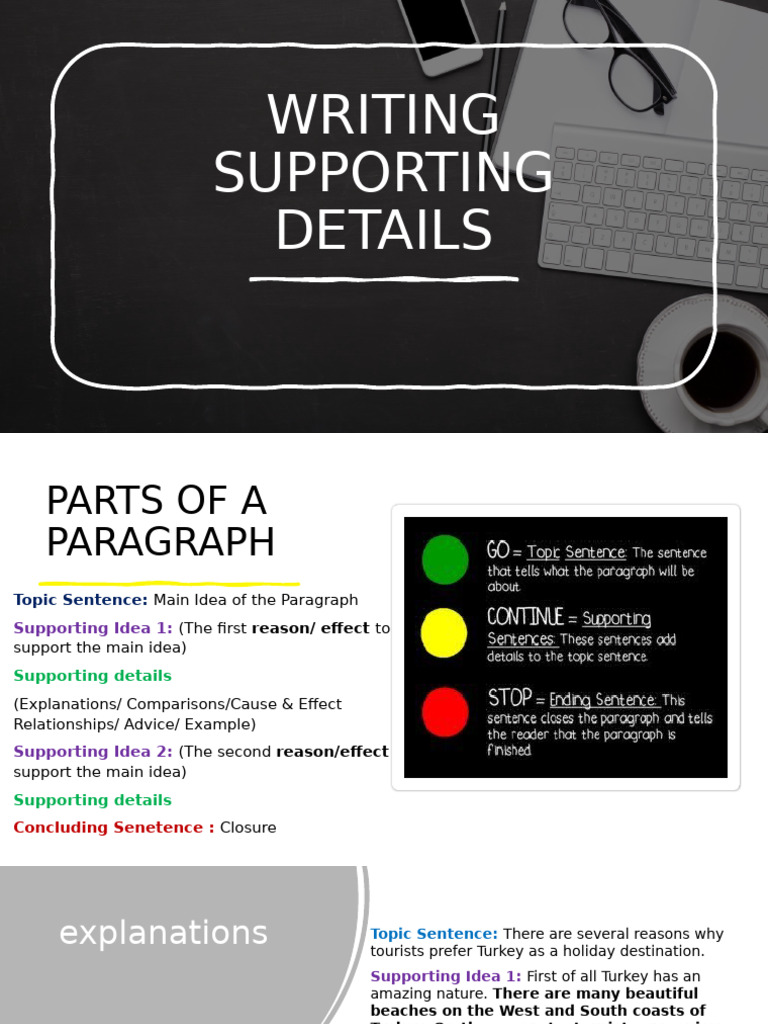 Writing Supporting Details | PDF
