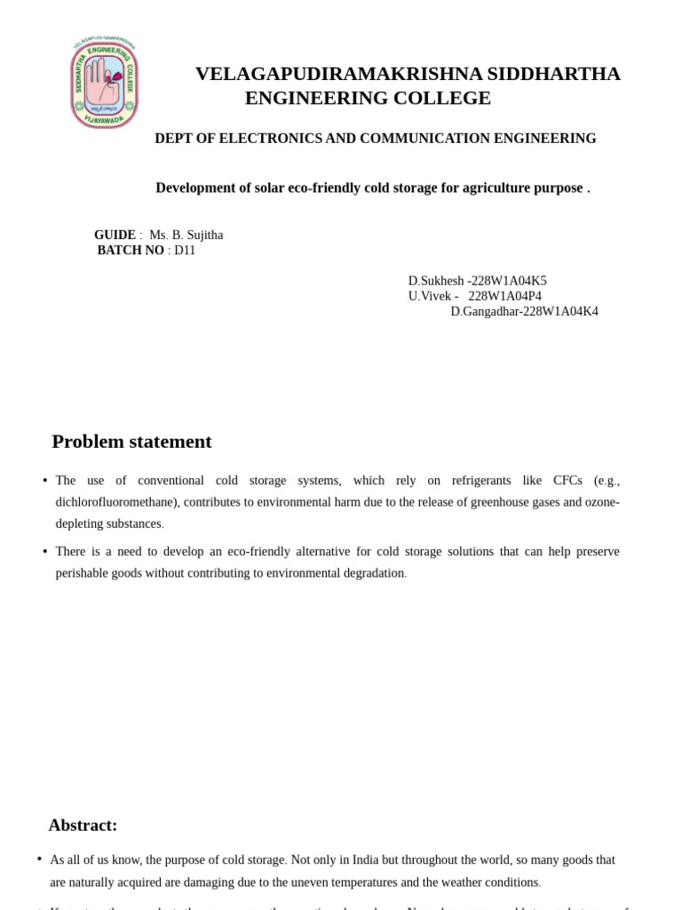 Velagapudiramakrishna Siddhartha Engineering College: Dept of Electronics and Communication ...