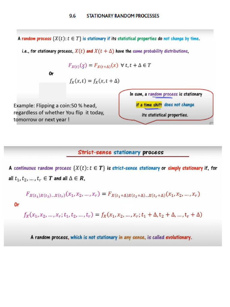 Understanding Ergodic Processes in Stochastic Systems | PDF