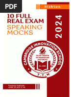 Multilevel Speaking Mock Test Guide | PDF