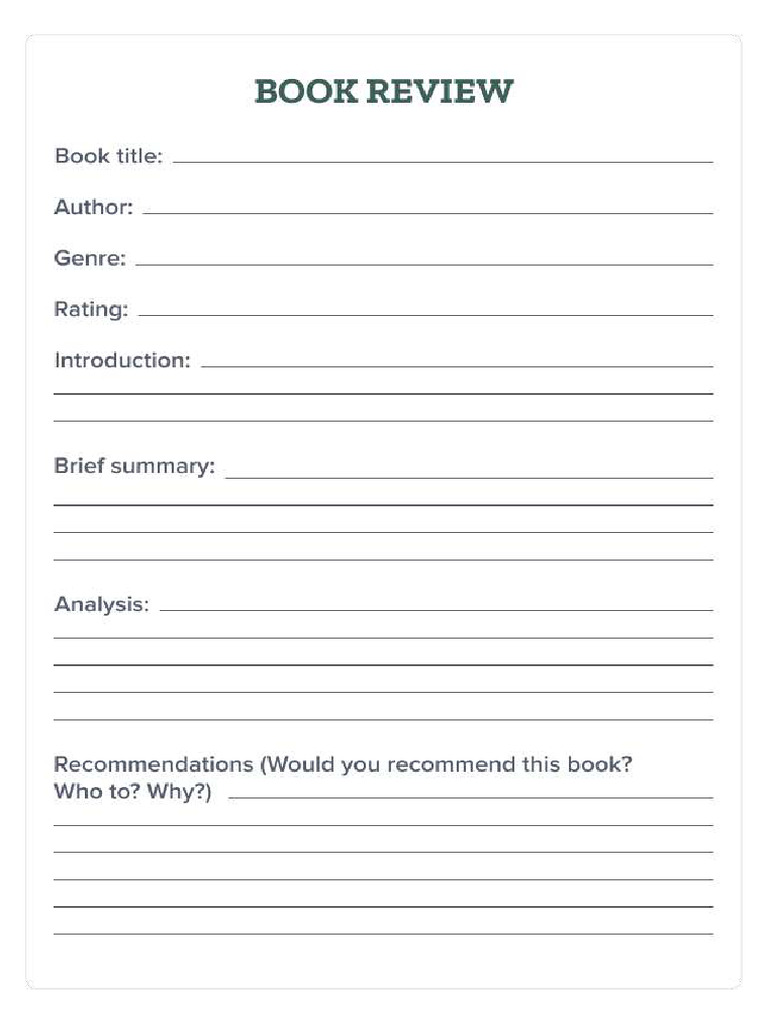 Book_review_template | PDF