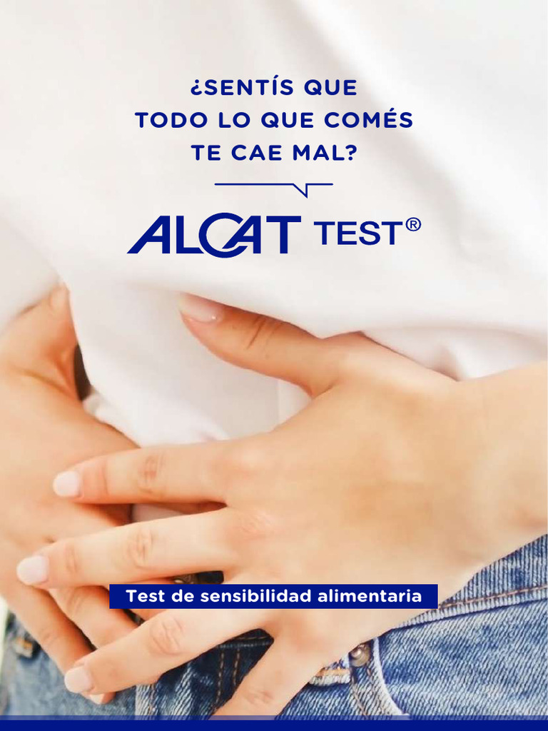 Guía del Test ALCAT para Pacientes | PDF | Alimentos | Síndrome de ...