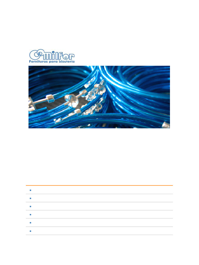 Catalogo Milfor | PDF | Pulsera | Latón