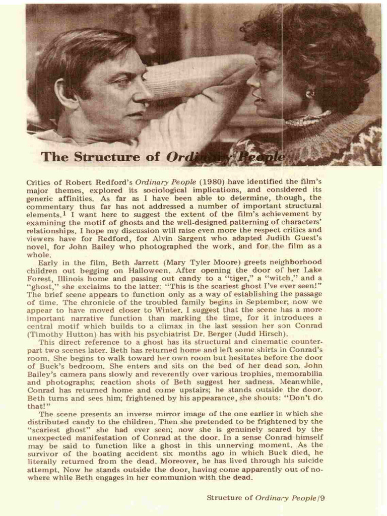 Ordinary People | PDF
