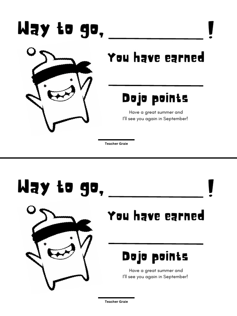 Class Dojo Cert | PDF