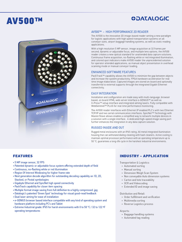 DS-AV500-EN-HR | PDF | Frame Rate | Computing