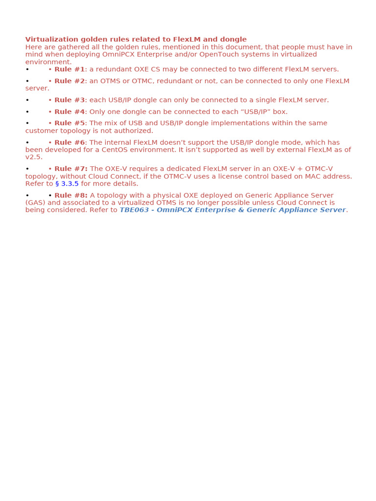 Virtualization golden rules related to FlexLM and dongle | PDF | Virtualization | Virtual Machine