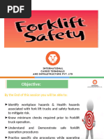 Forklift Hand Signals English | PDF