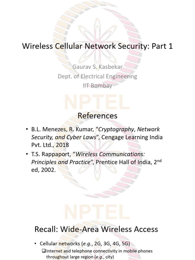 Cellular Network Security Basics | PDF | Cellular Network | Electronics