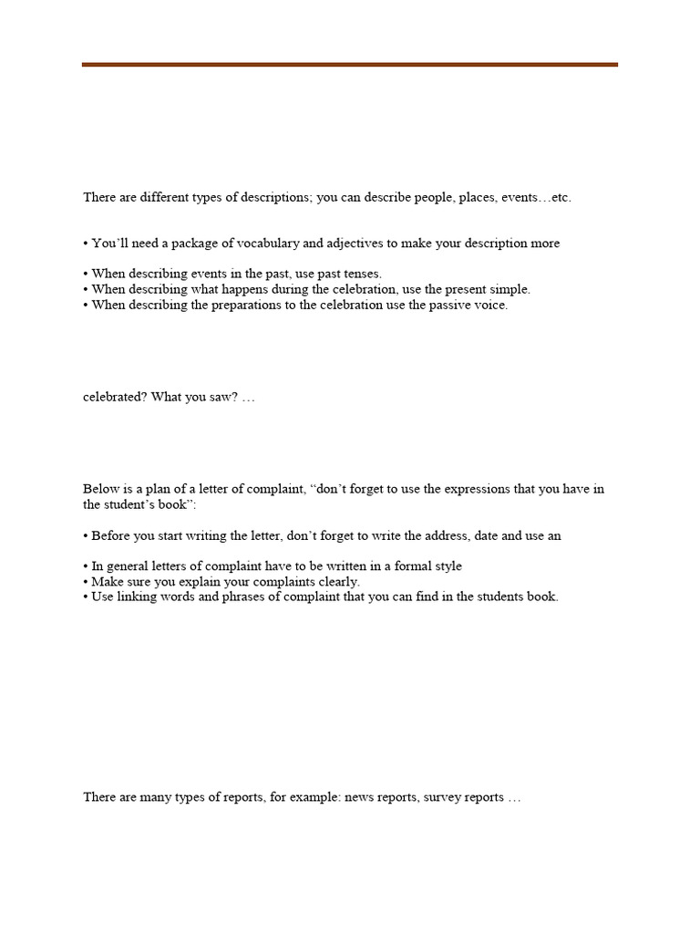 How To Write in English 8 | PDF