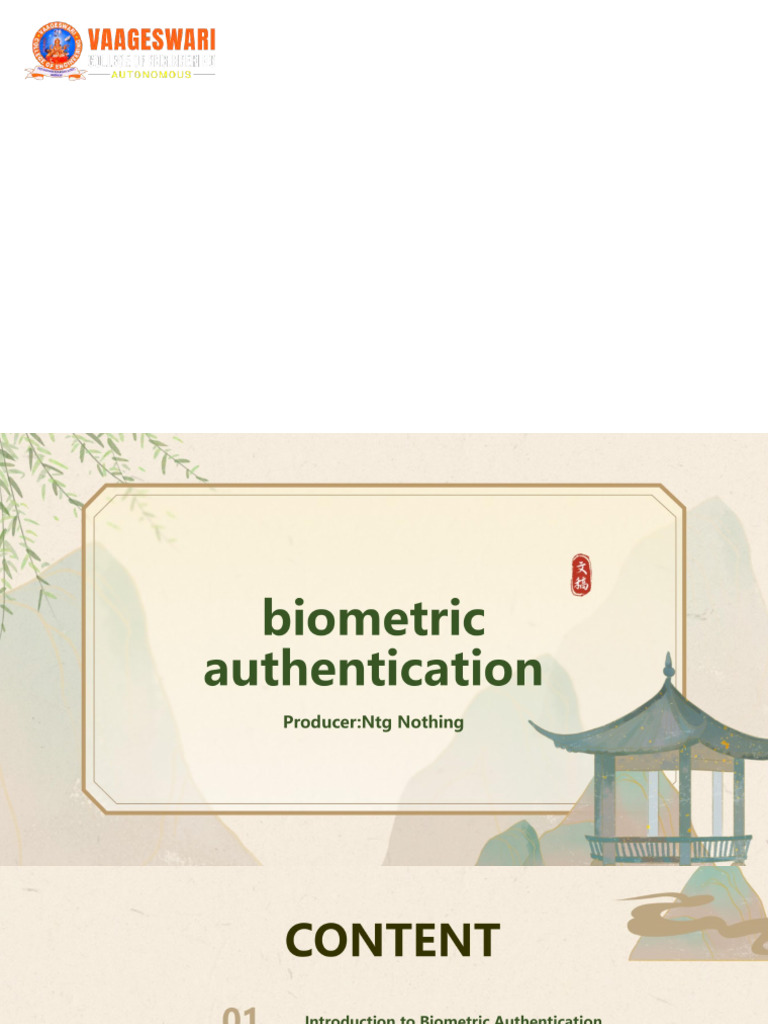 Biometric Authentication (Read-Only) | PDF