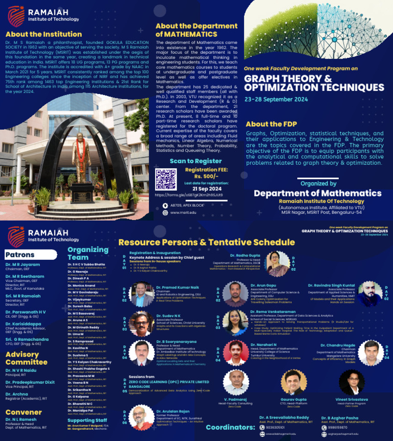 Graph Theory & Optimization Techniques - RIT-23-28sep | PDF ...