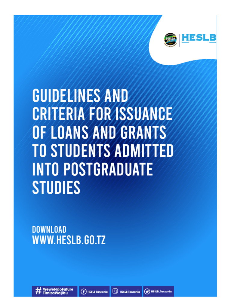 Postgraduate_Loan_Guideline-revised | PDF | Postgraduate Education ... Postgraduate_Loan_Guideline-revised | PDF | Postgraduate Education ...