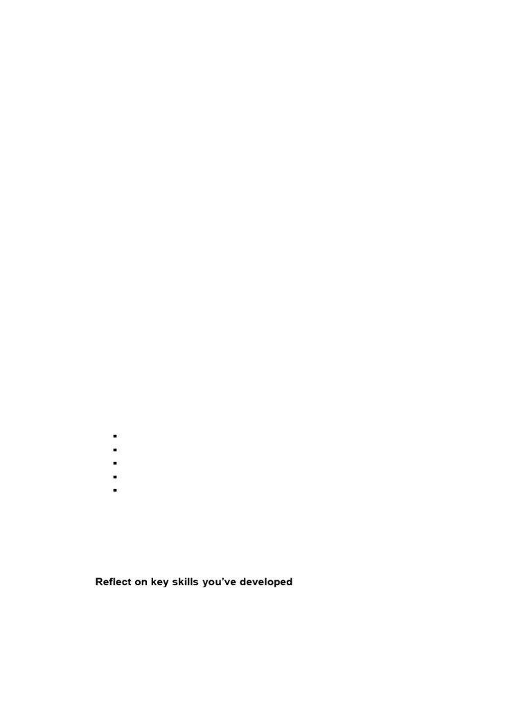 Portfolio Instructions (1) | PDF | Learning | English Language