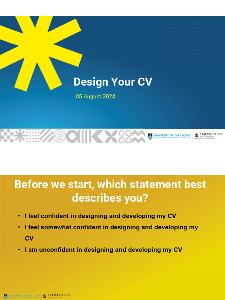 CV Design and Development Guide | PDF