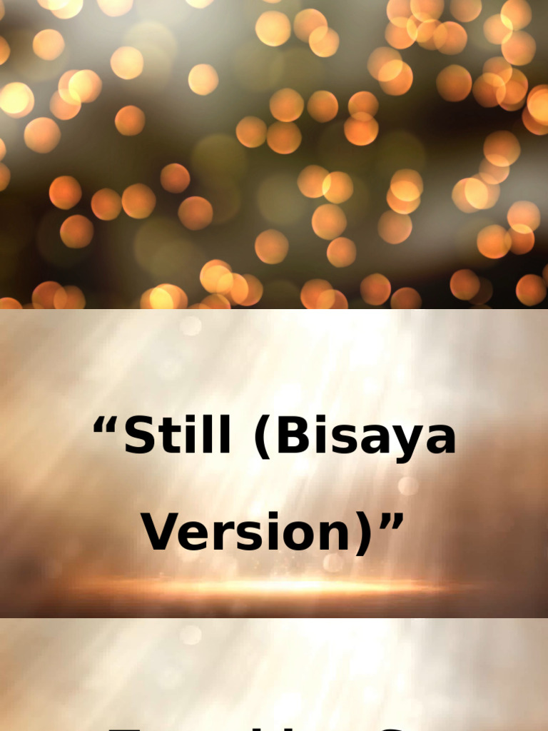 Praise and Worship - Aug 4 2024 Bisaya | PDF