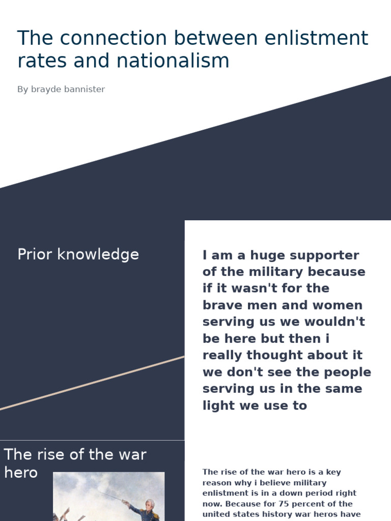 Natinoalism and Enlistment | PDF