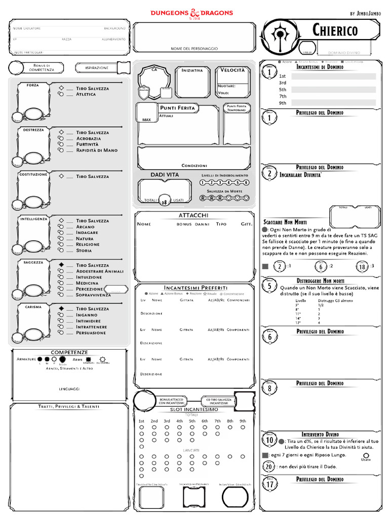 SchedaChierico_V2.0 | PDF SchedaChierico_V2.0 | PDF