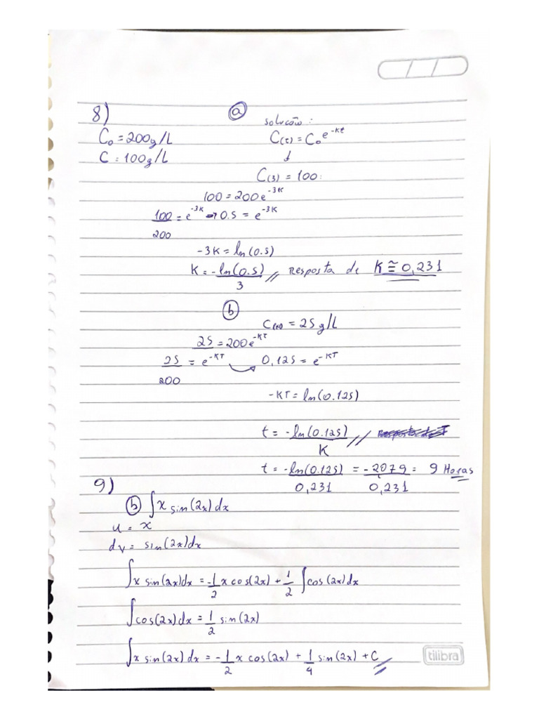 Atividade Cal 3, Atividade 2 | PDF