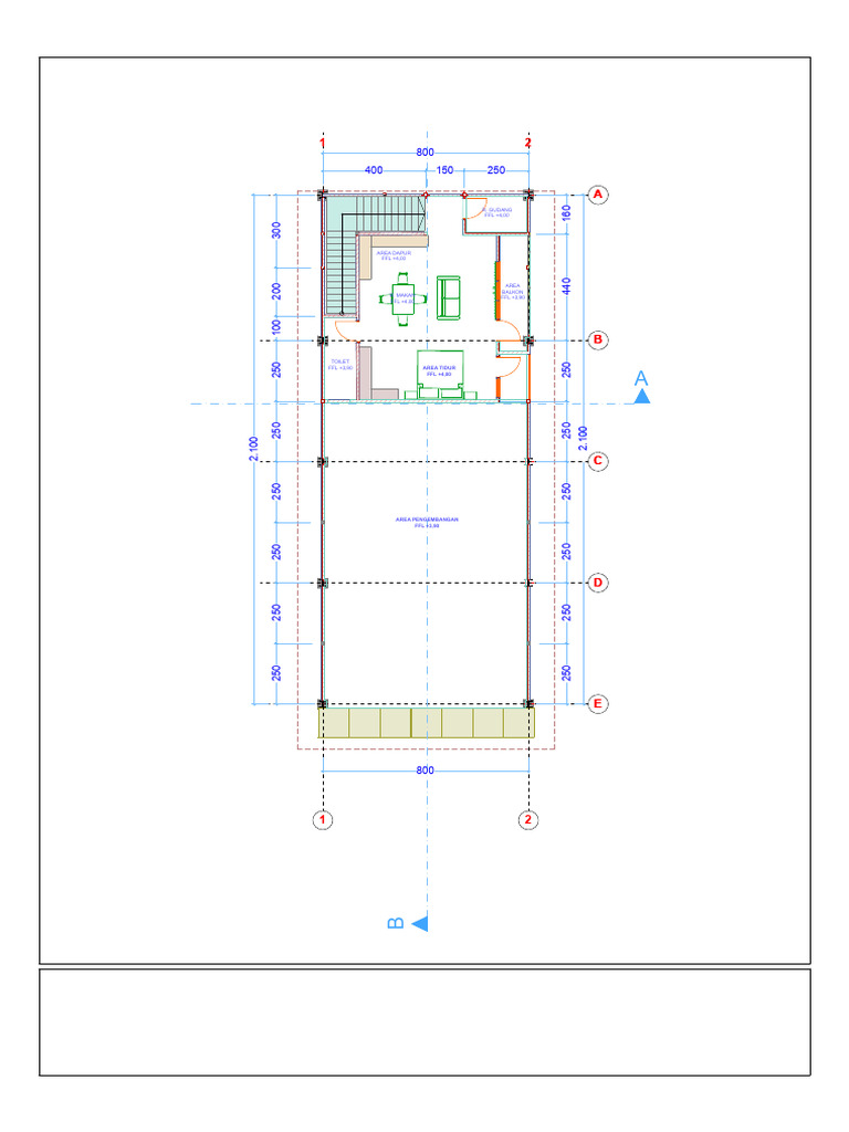 002 - Denah Ruang LT2 | PDF