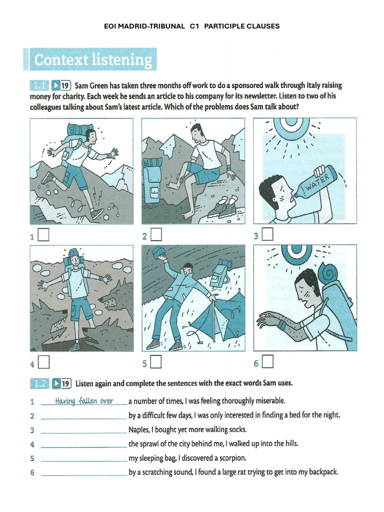 Participle Clauses | PDF